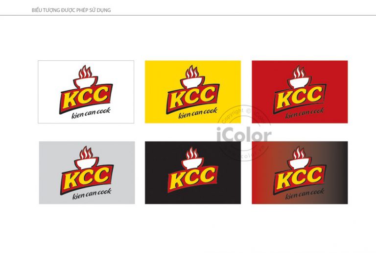 Thiết kế thương hiệu KCC | iColor Branding