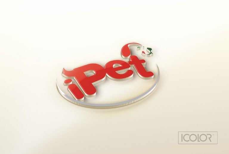 Thiết kế logo Shop iPet iColor Branding