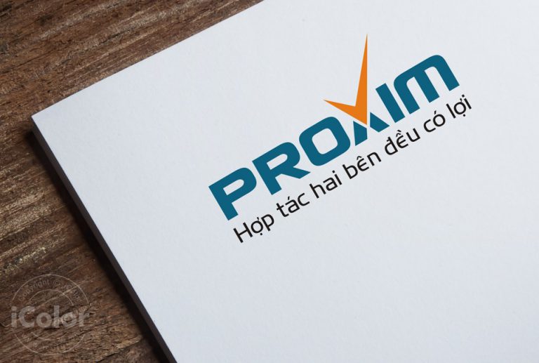 Thiết kế logo Công ty Cổ Phần Proxim