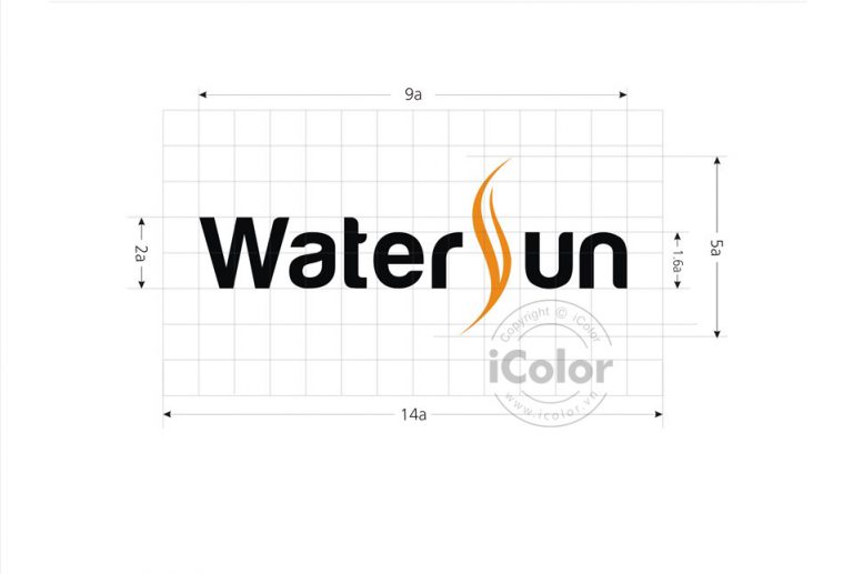 Thiết kế logo bàn trà Watersun | iColor Branding