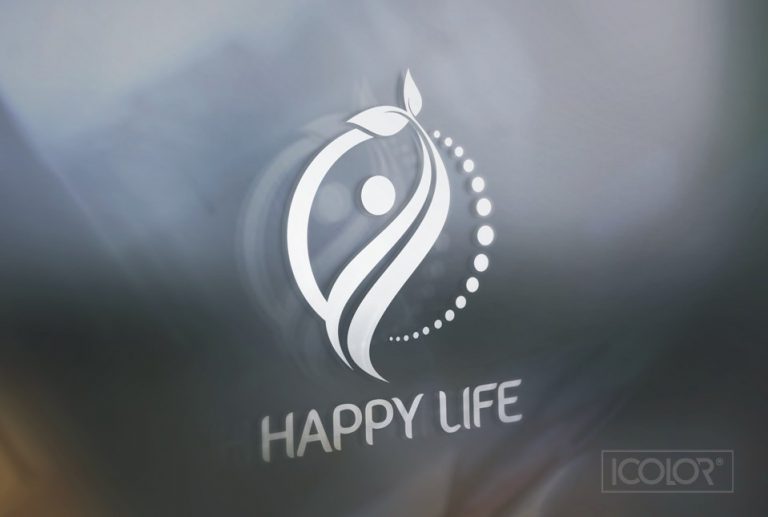 Thiết kế logo Trung tâm Happy Life
