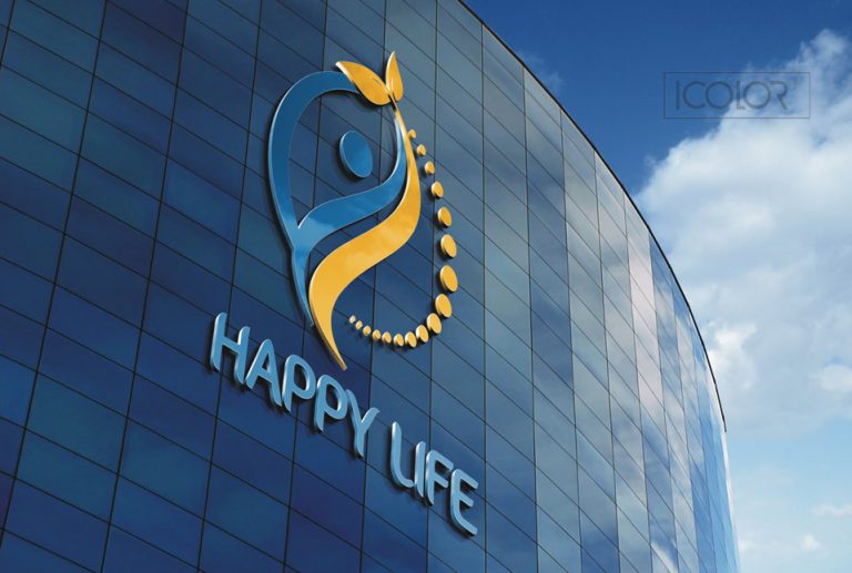Thiết kế logo Trung tâm Happy Life