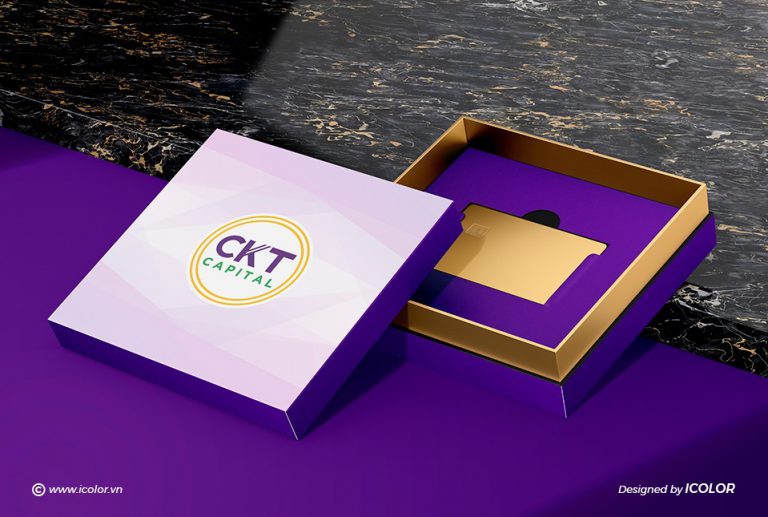 Thiết kế hộp sản phẩm quà tặng CKT