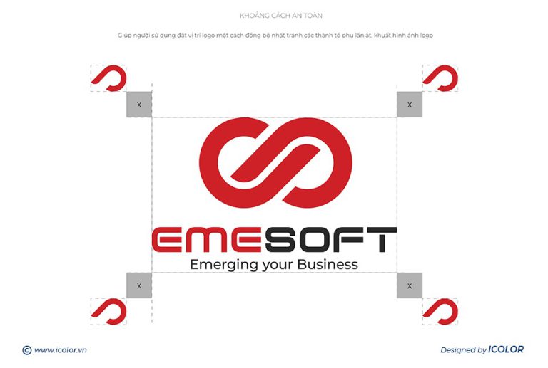 Thiết kế Nhận diện thương hiệu Công ty EME Soft