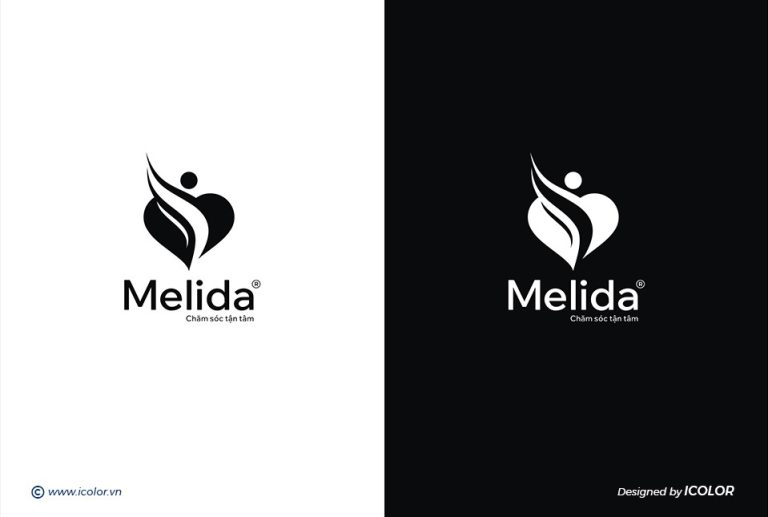 Thiết kế logo Công ty Dược Melida