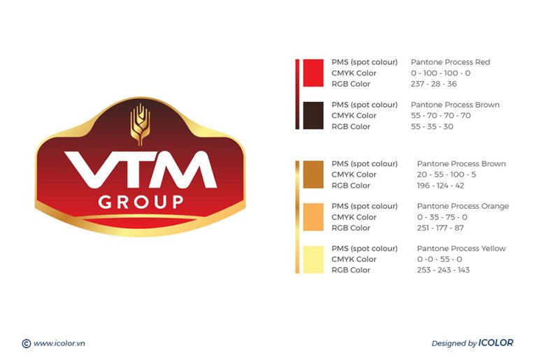 Thiết kế logo Công ty Cổ phần VTM GROUP