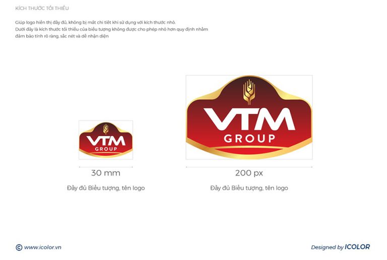 Thiết kế logo Công ty Cổ phần VTM GROUP
