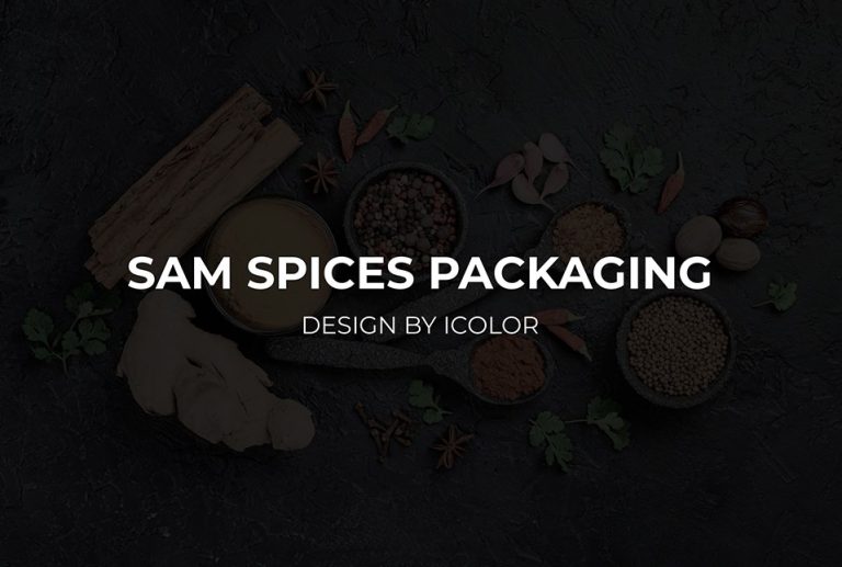 Thiết kế bao bì gia vị Sam spices